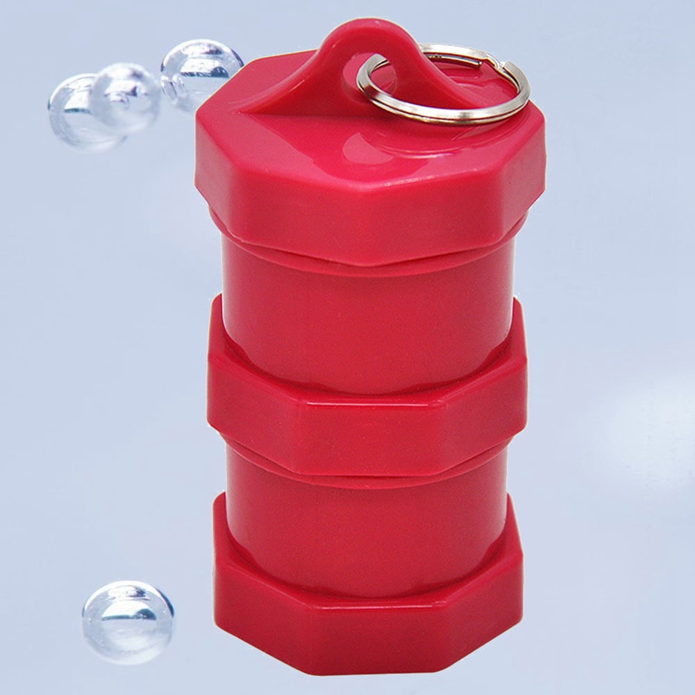 Outdoor Waterproof Aluminum Pill Box Case Organizer Medicine Holder ...