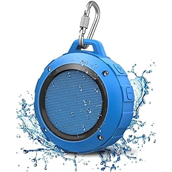 Outdoor Waterproof Bluetooth Speaker, Wireless Portable Mini Shower ...