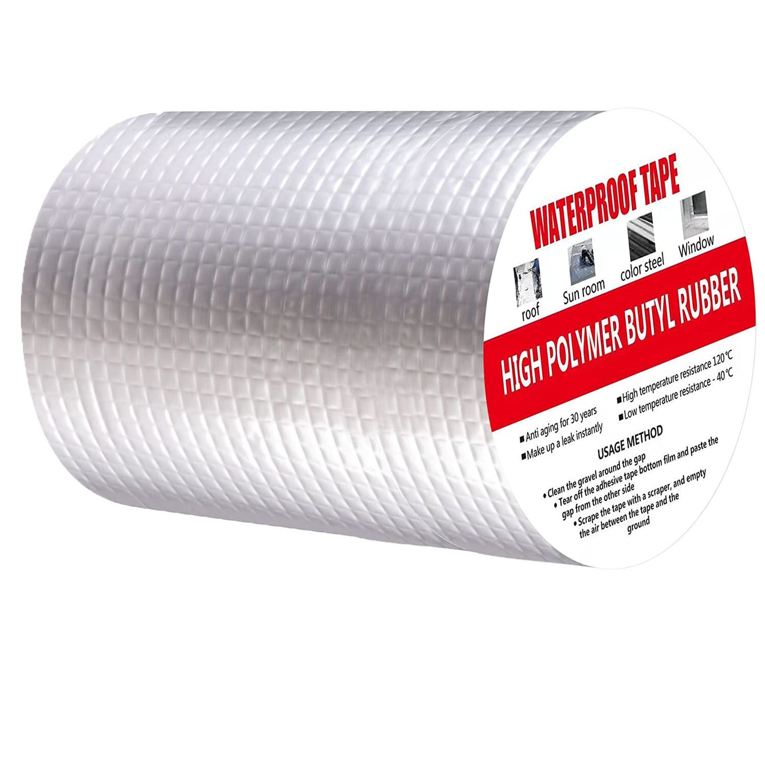 Outdoor Waterproof Butyl Tape,Newest All-Round Sealing Tape Leak Repair ...