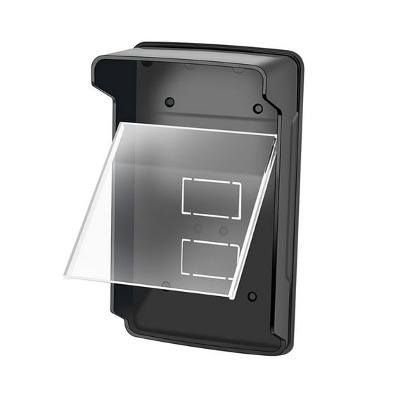 Outdoor Waterproof Cover Rain Proof Shell with Transparent Panel for ...