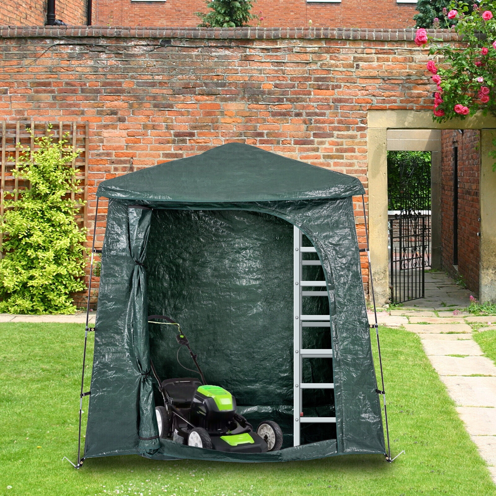 Outdoor Waterproof Garden Bicycle Storage Tent Bicycle Tent Shed ...
