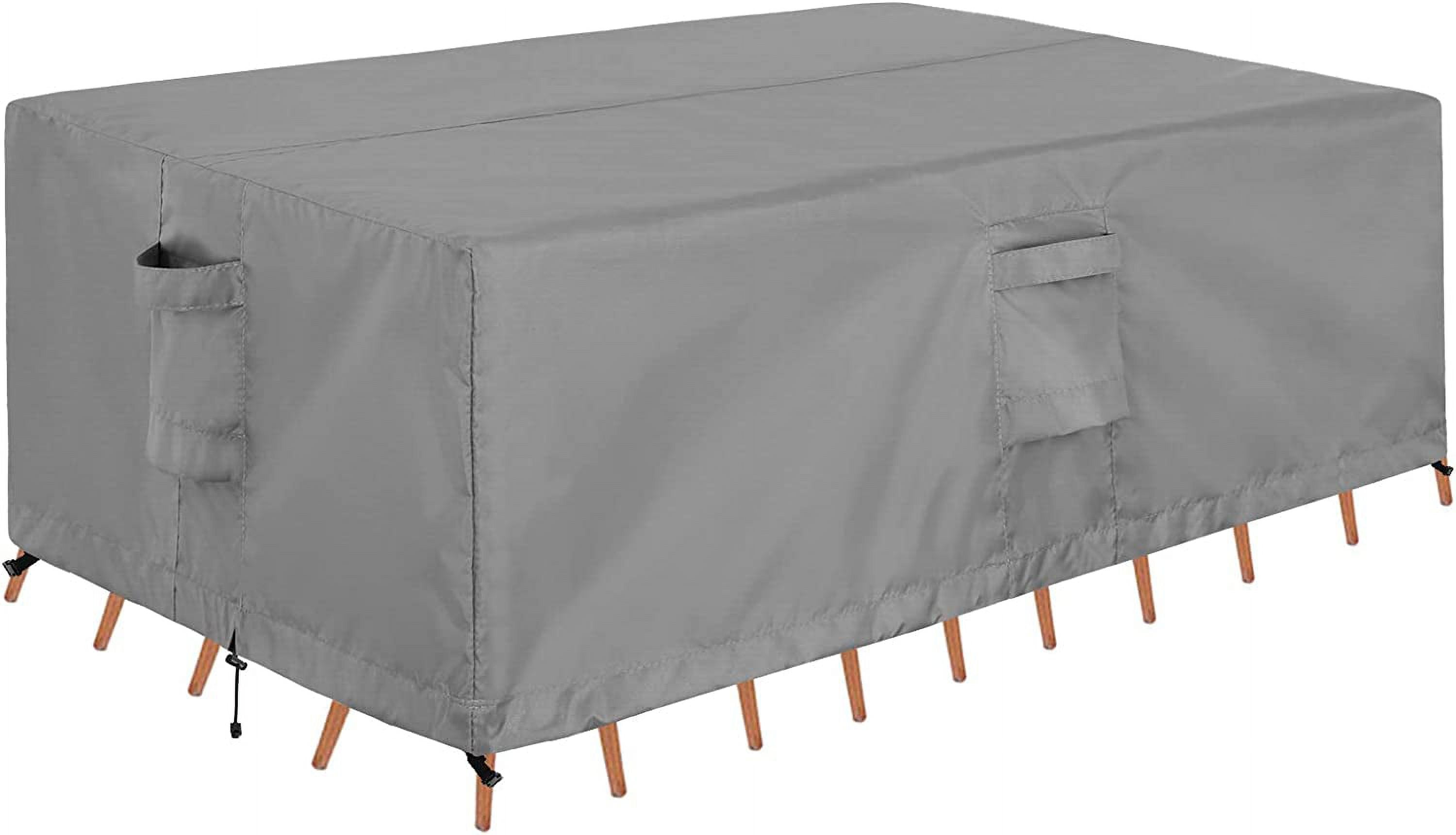 Outdoor Waterproof Patio Table Furniture Set Covers - Rectangle Couch ...