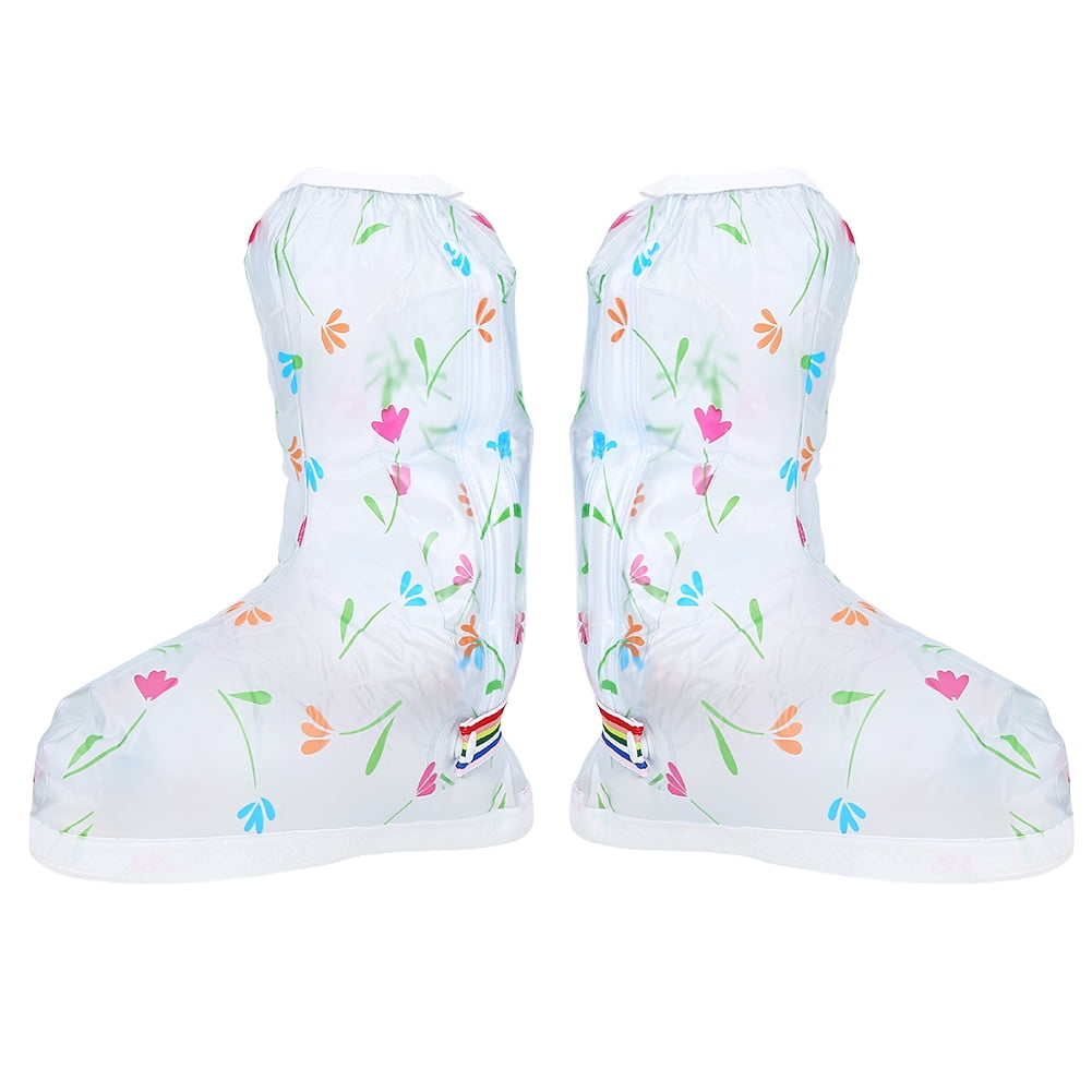 Outdoor Waterproof Reusable Rain Shoe Boots Covers Overshoes Accessory ...