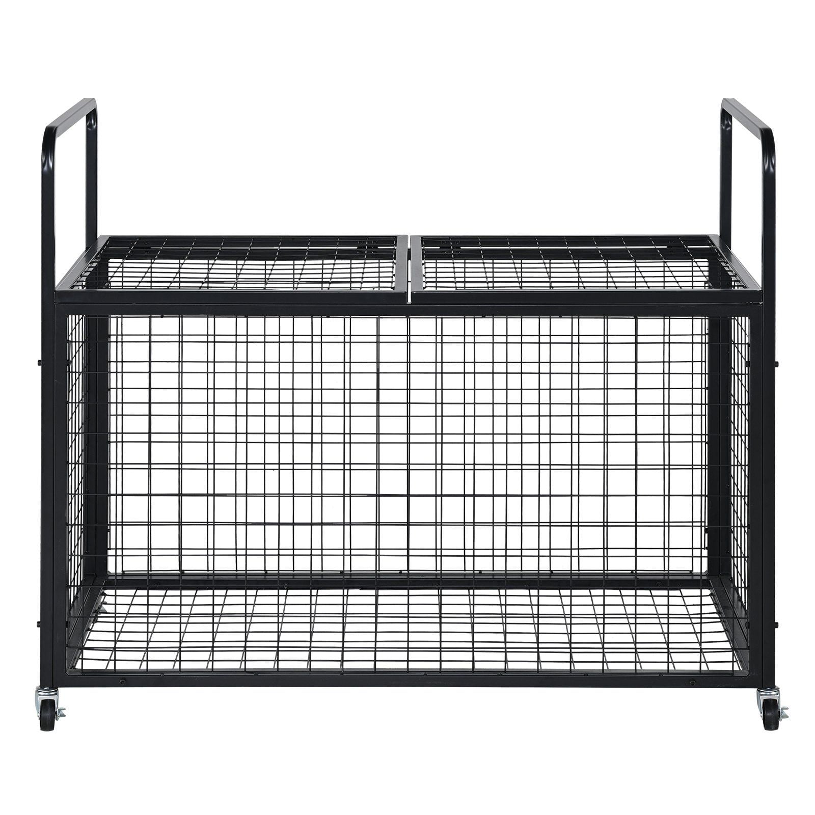 Outdoor Waterproof & Rust-Resistant Steel Sports Ball Storage Cage with ...