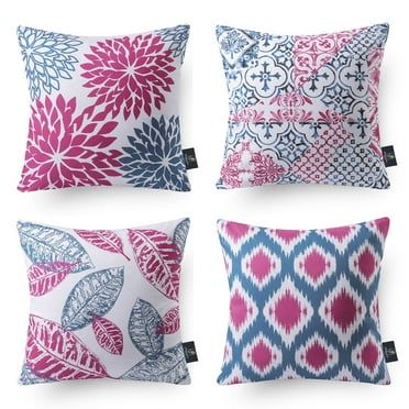 Phantoscope Outdoor & Indoor Cushion Sets, Waterproof Floral Pillow ...
