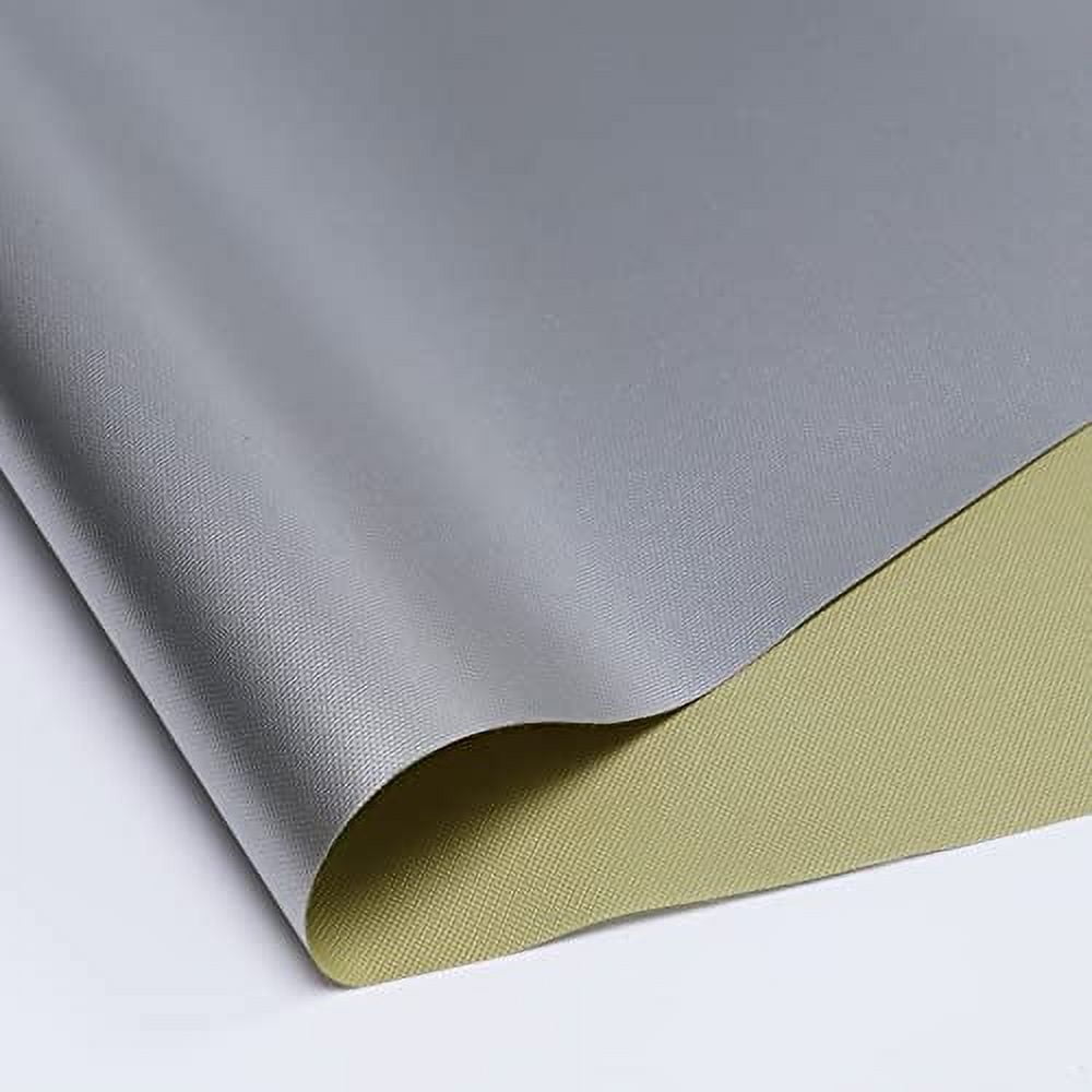 Outdoor Waterproof UV Sun Protection Canvas Fabric, UPF 50+ Silver ...