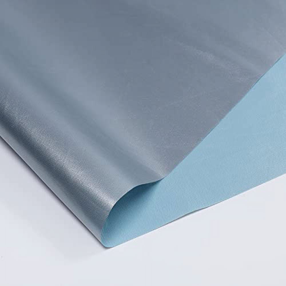 Outdoor Waterproof UV Sun Protection Canvas Fabric, UPF 50+ Silver ...