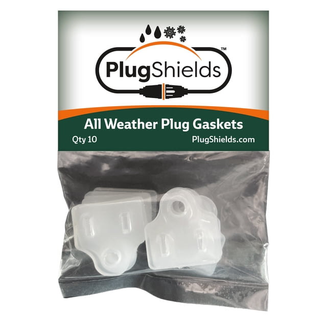 Plug Shields Weatherproof Extension Cord & Multiple Socket Gaskets for ...