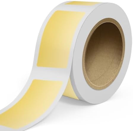 Outdoor Weatherproof Labels - Rectangle - 2 x 4 - Gold - 125 Labels ...