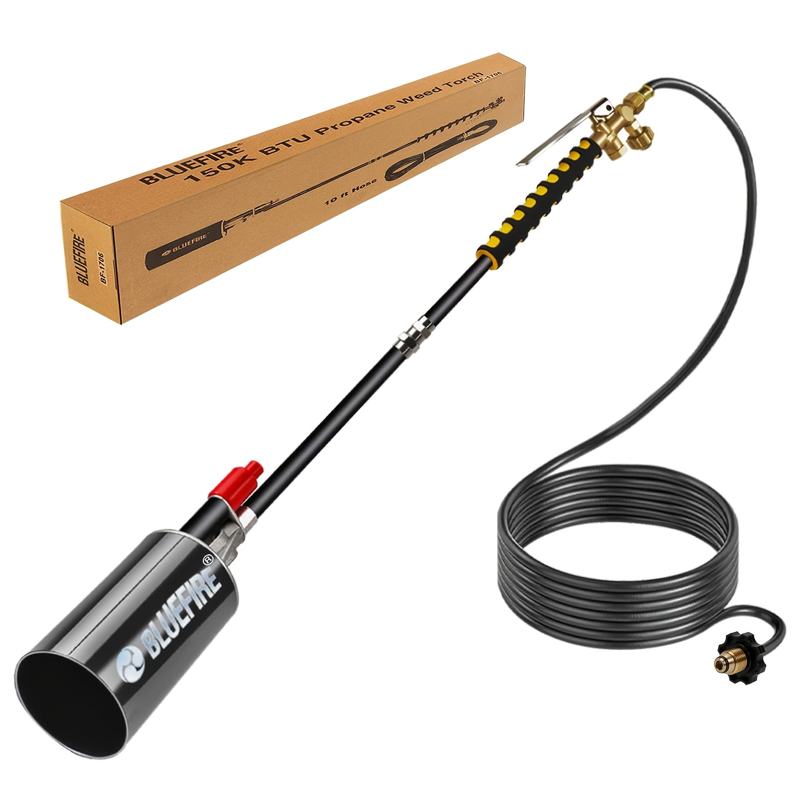 Outdoor Weed Torch, 150,000 BTU High Output Propane Torch, Weed Burner ...