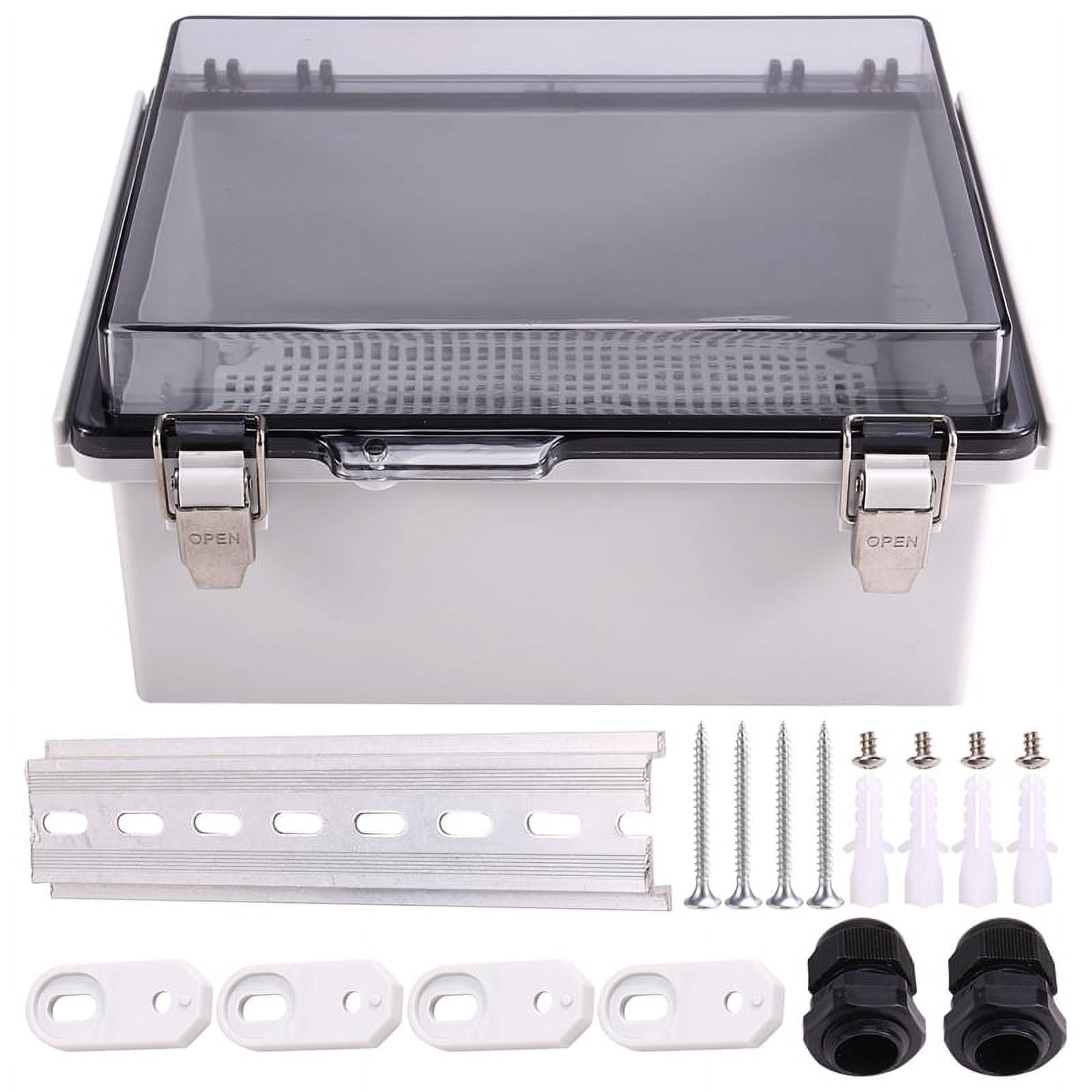 Outdoor WiFi Enclosure Weatherproof Locking Box Waterproof Switch ...