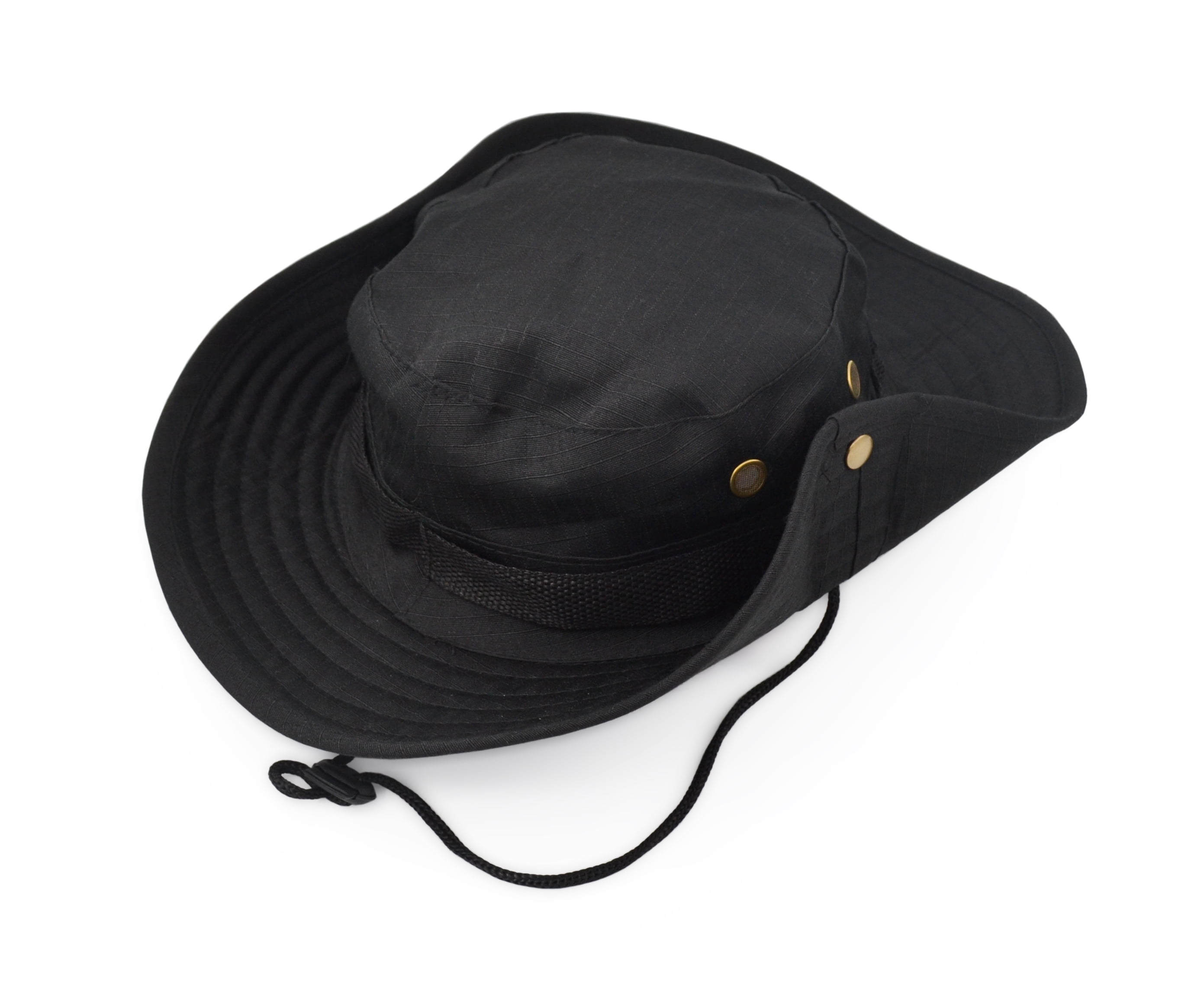 Outdoor Wide Brim Sun Protect Hat, Classic US Combat Army Style Bush ...