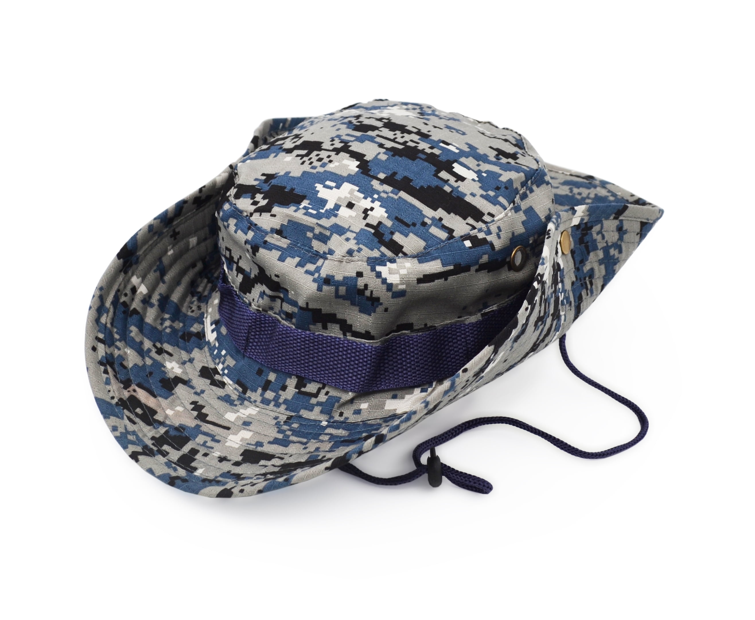 Outdoor Wide Brim Sun Protect Hat, Classic US Combat Army Style Bush ...