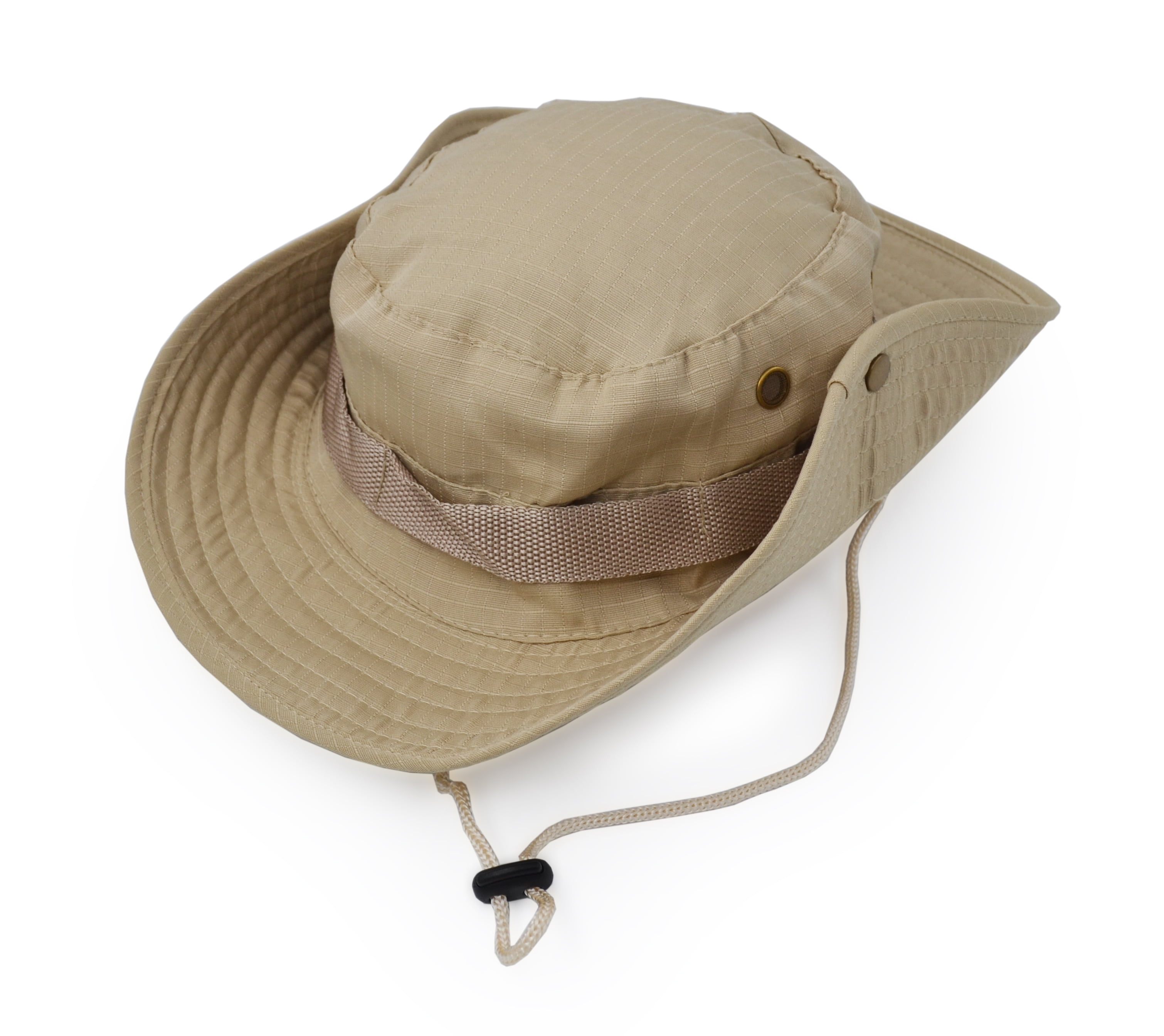 Outdoor Wide Brim Sun Protect Hat, Classic US Combat Army Style Bush ...