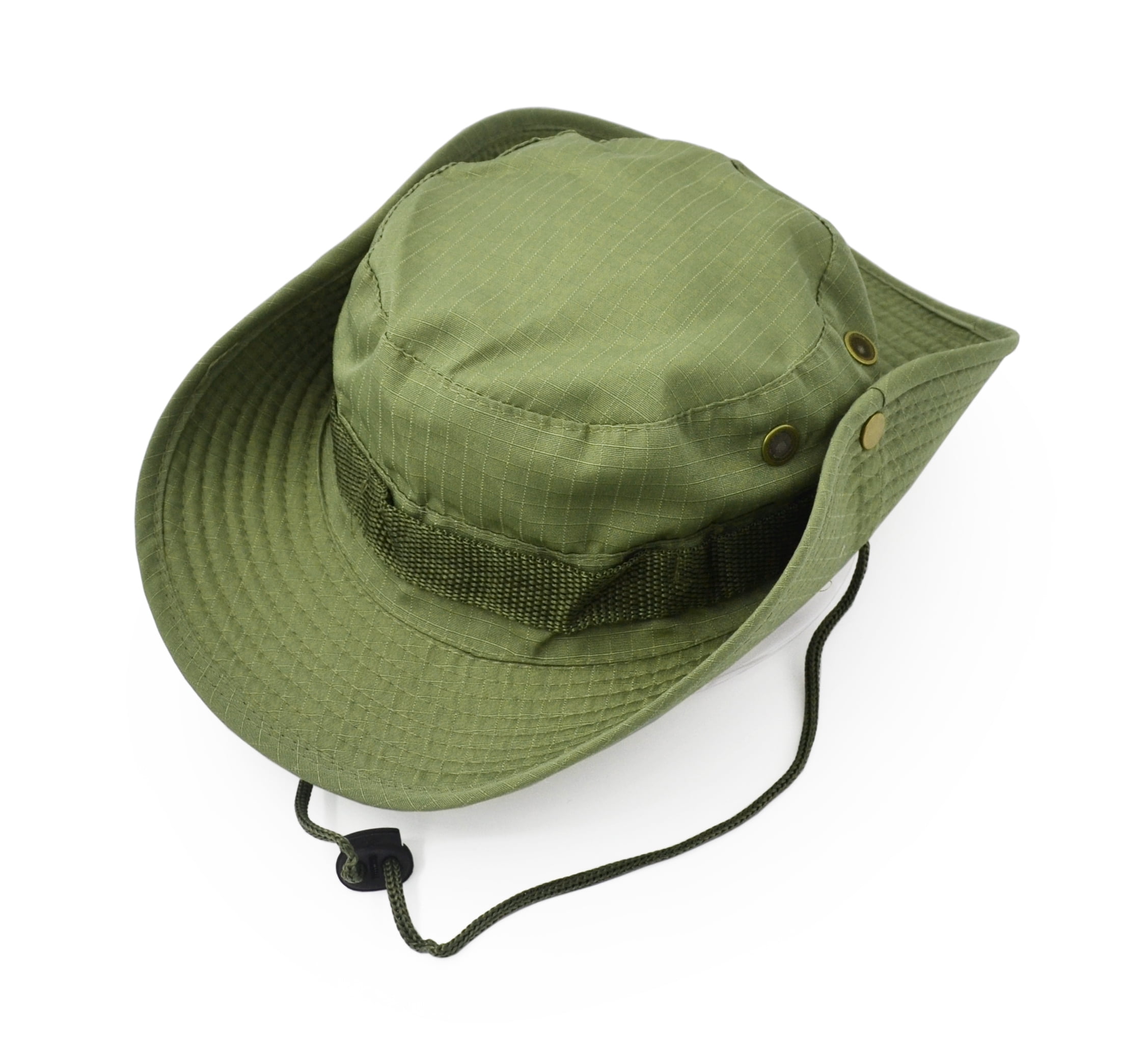 Outdoor Wide Brim Sun Protect Hat, Classic US Combat Army Style Bush ...