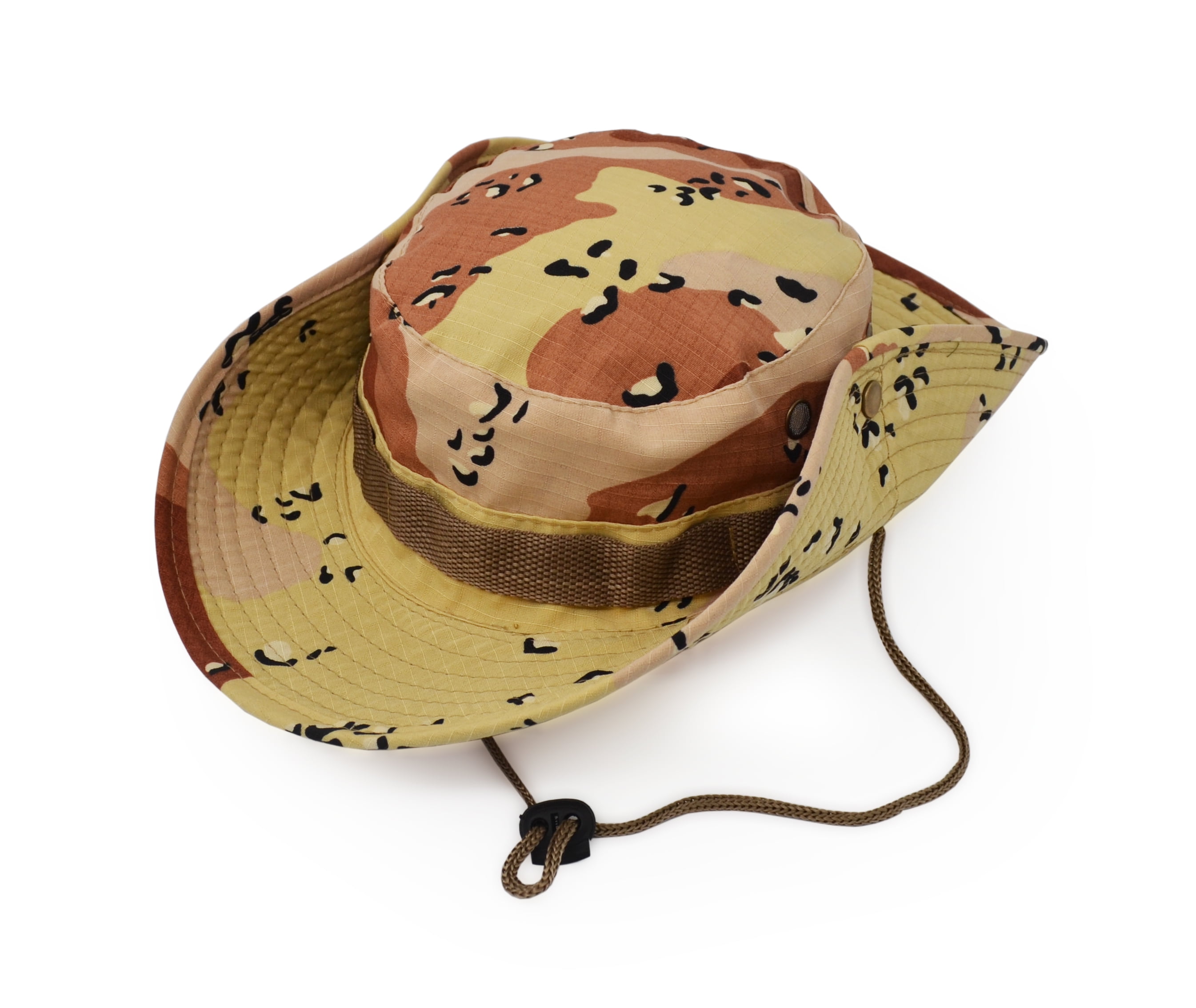 Outdoor Wide Brim Sun Protect Hat, Classic US Combat Army Style Bush ...