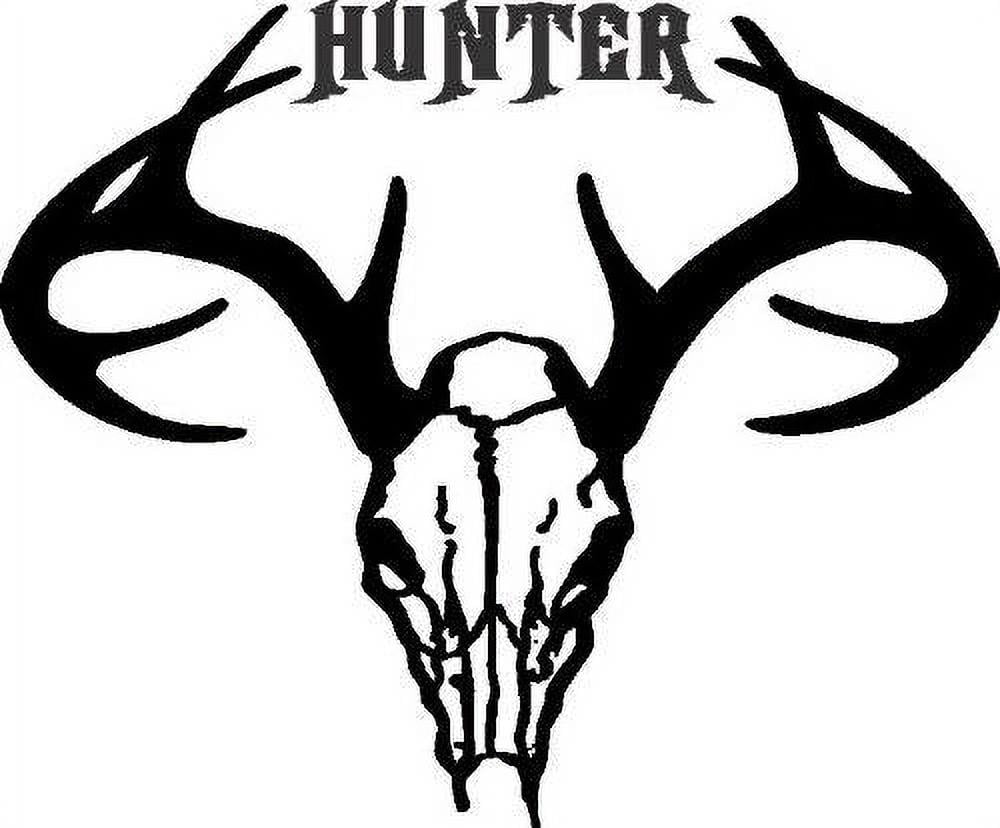 Outdoor Wild Deer Antler Hunter Graphic Art Picture Animal Hunting Home ...