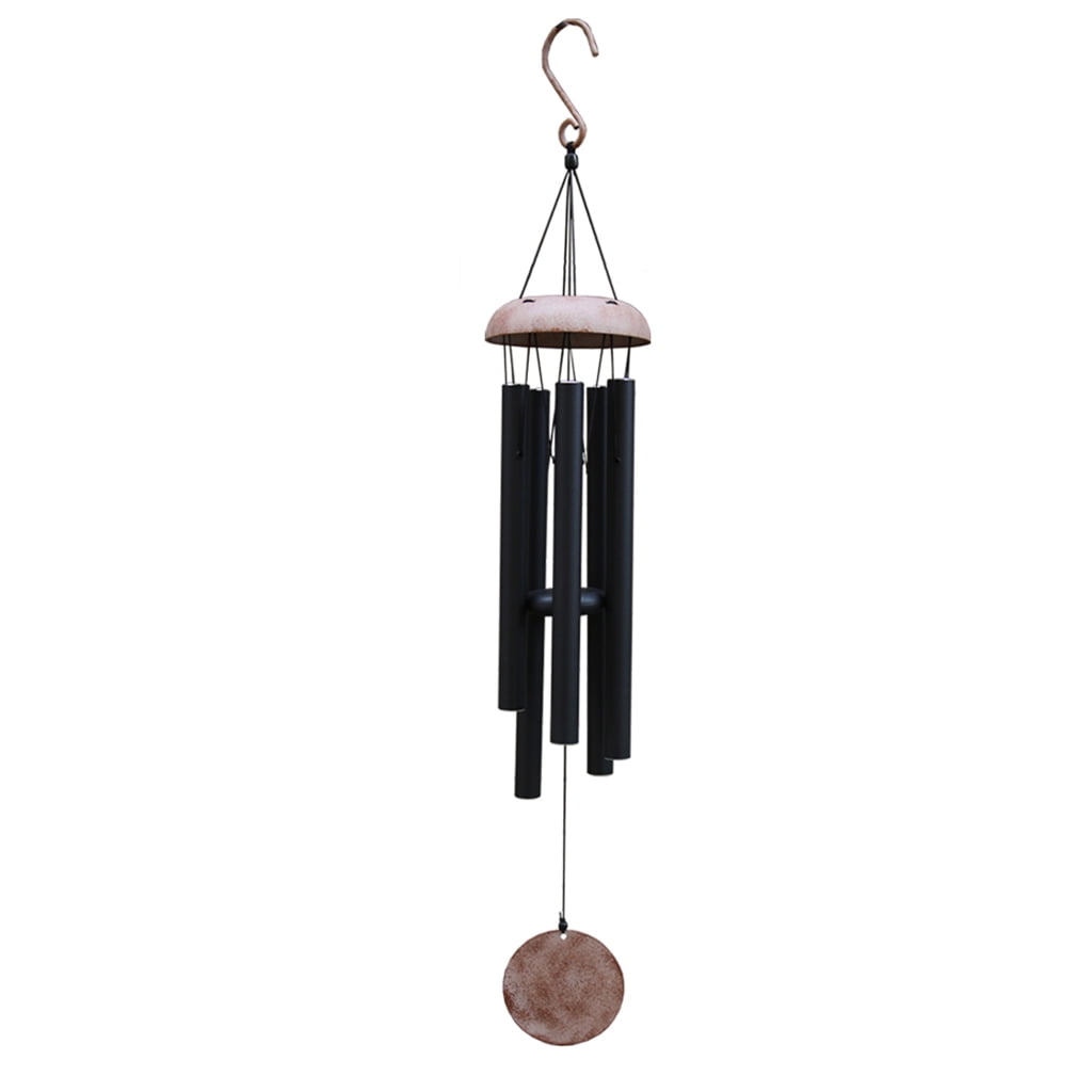 Outdoor Wind Chime, with 5 Aluminum Tubes, Wooden Wind Chime to ...