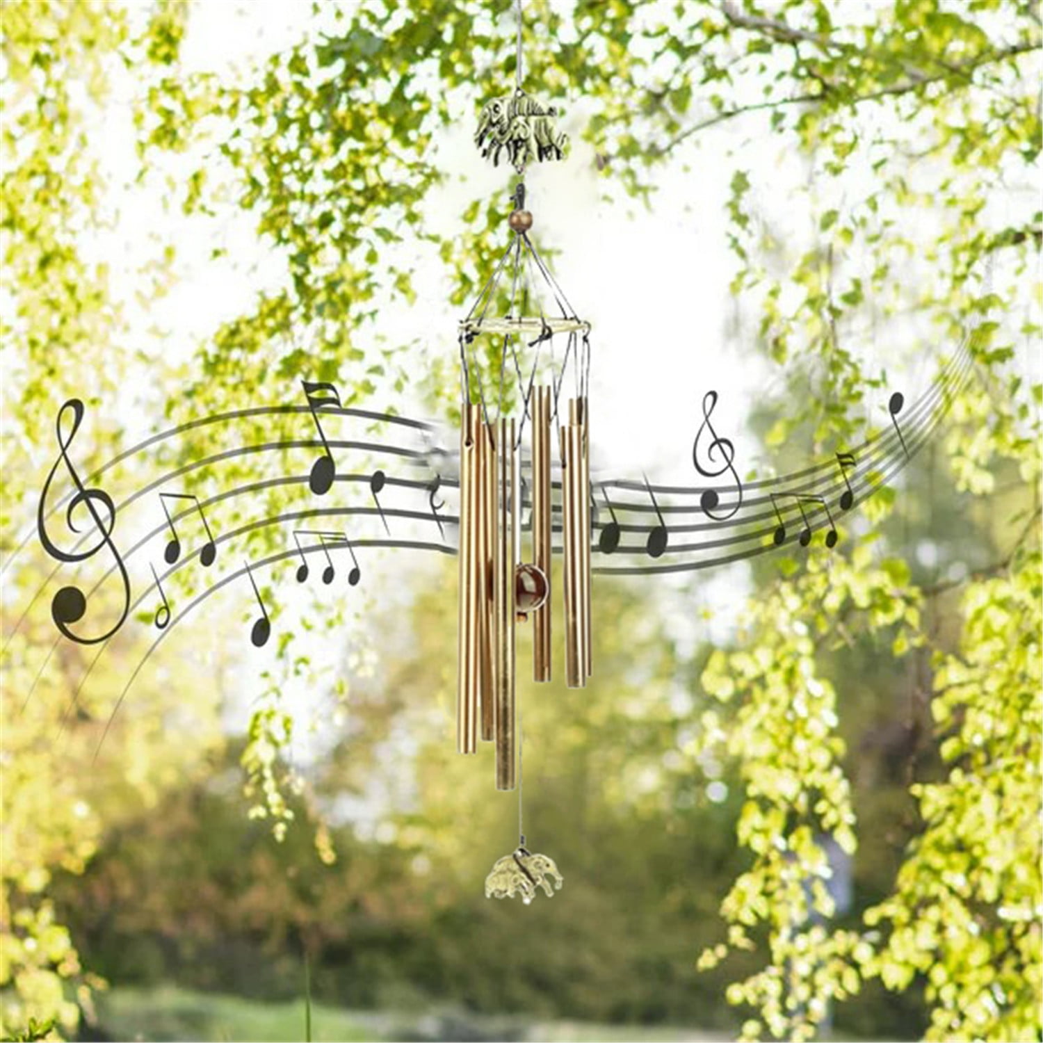Outdoor Wind Chimes for Outside with Relaxing Rich Sound, Great Gift ...