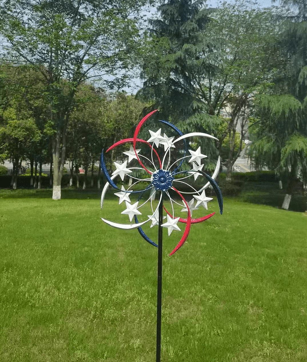Outdoor Wind Red White And Blue Wind Power Patio And Garden Exterior ...