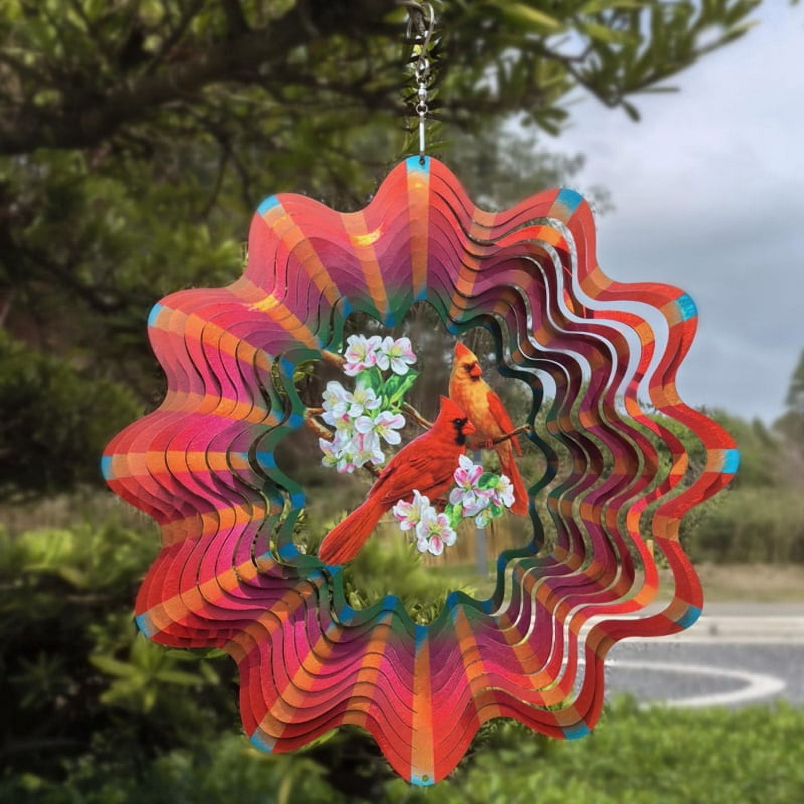 Outdoor Wind Spinner For Garden Cardinal Gifts For Women/Men Hanging ...