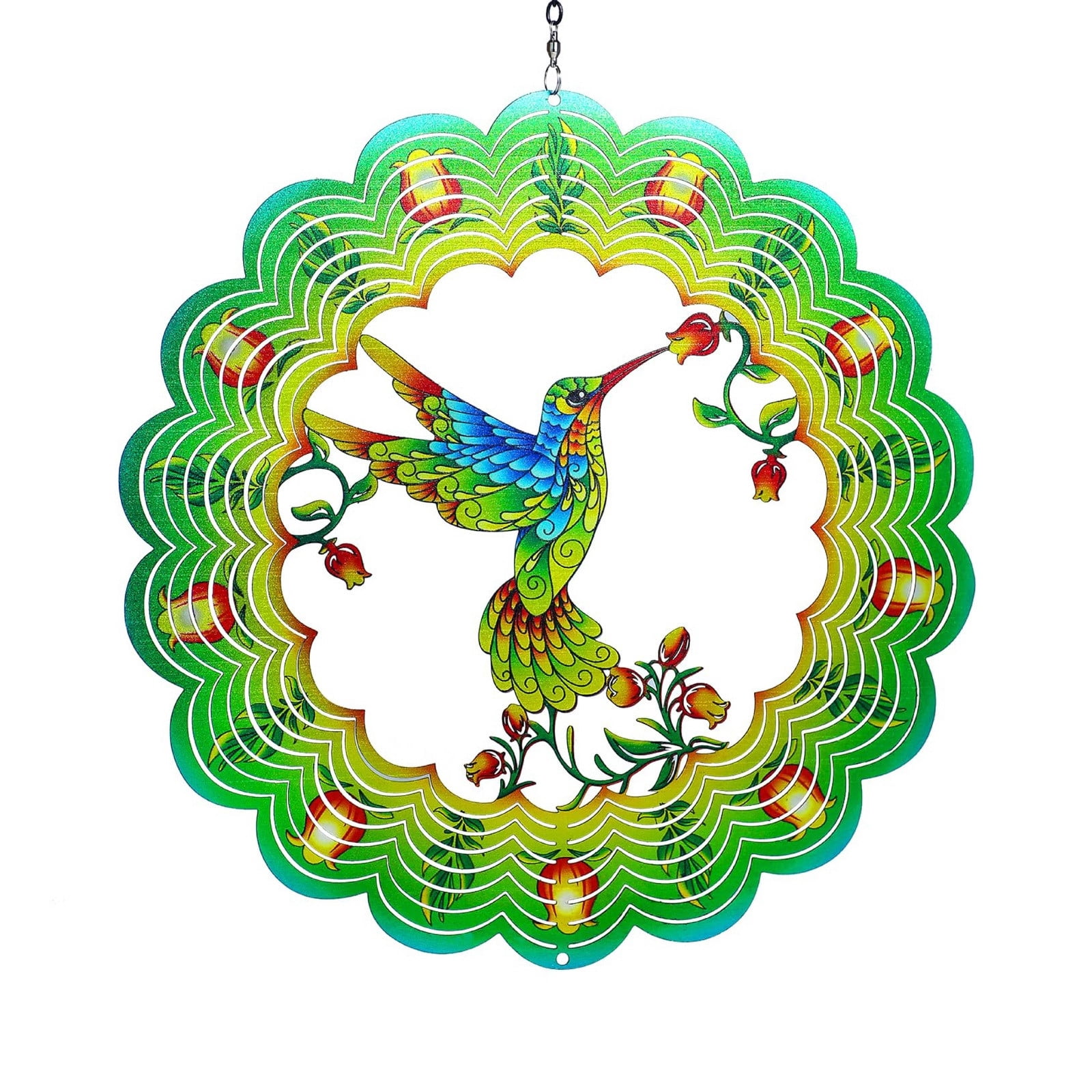 Outdoor Wind Spinner, Wind Sculpture Spinner, Metal Spinner Spinning ...