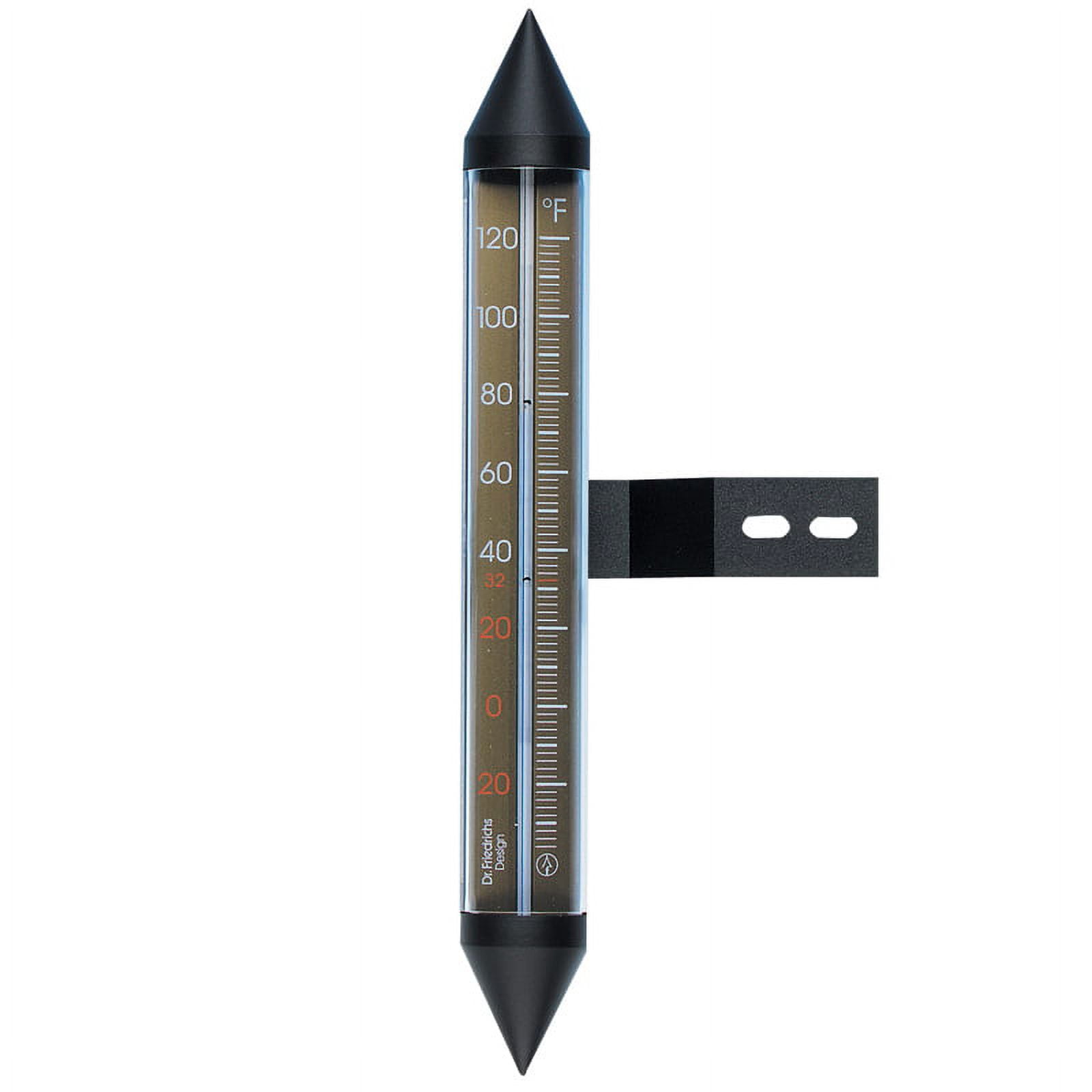 Outdoor Window Frame Thermometer Bronze - Walmart.com