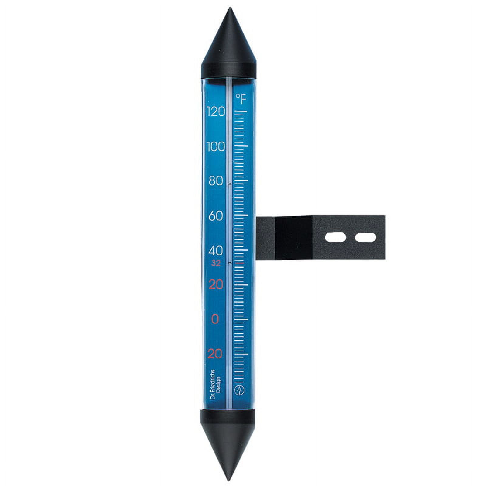 Outdoor Window Frame Thermometer Electric Blue - Walmart.com
