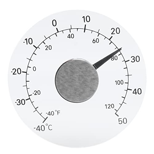 Outdoor Window Thermometer, Farmhouse Outdoor Thermometer Adhesive ...