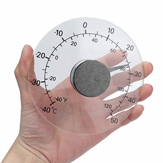 Outdoor Window Thermometer, Stick On Window Thermometer Temperature ...