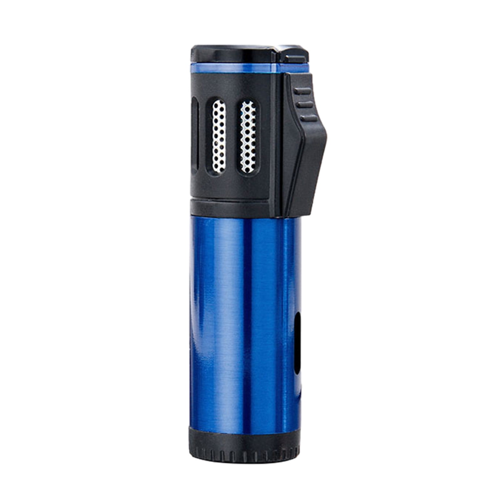 Outdoor Windproof Lighter Torch Lighter Three Jets Flame Cigars Lighter ...