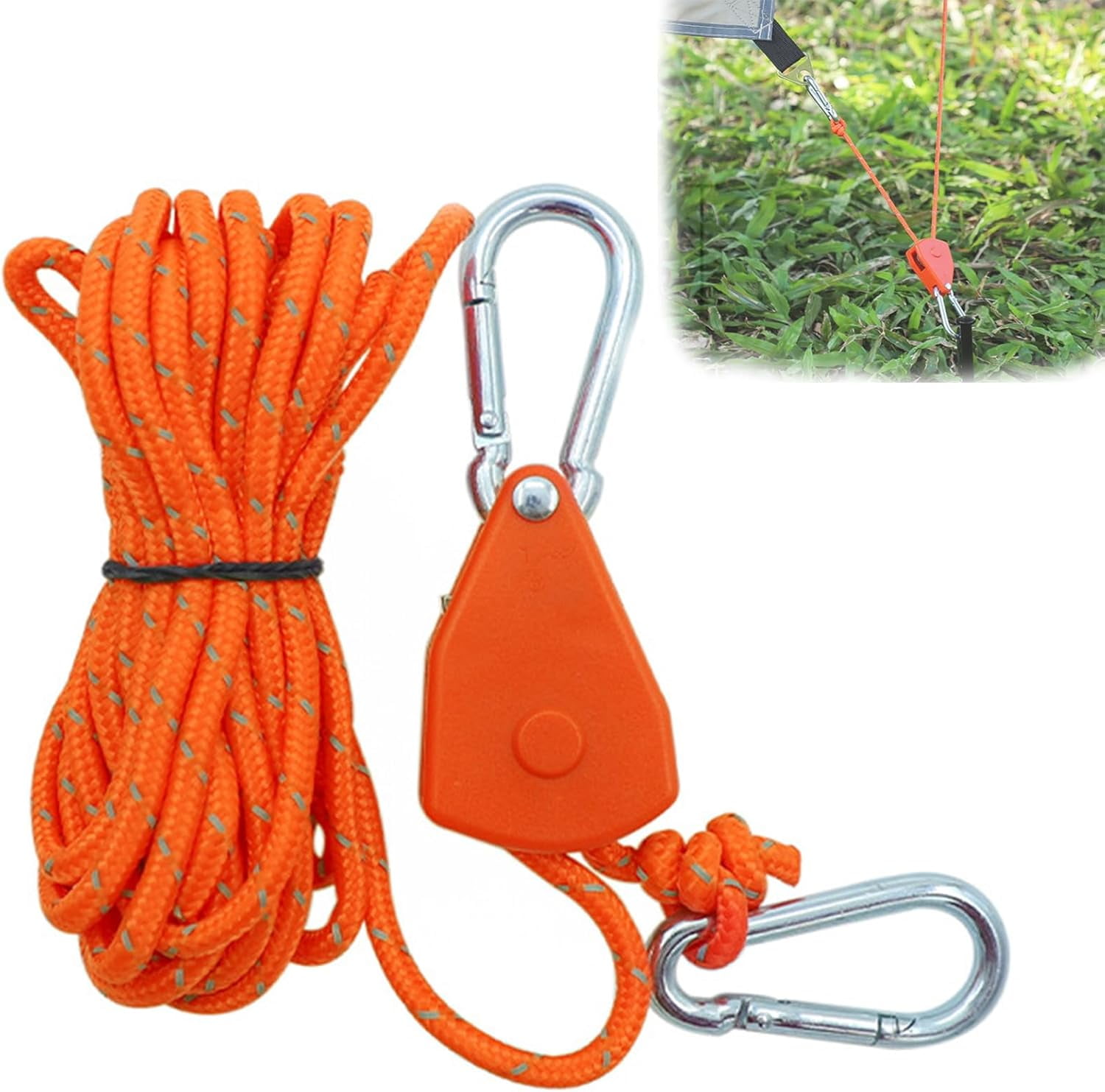 Outdoor Windproof Rope,Camping Rope,Nylon Rope Retractable Straps ...