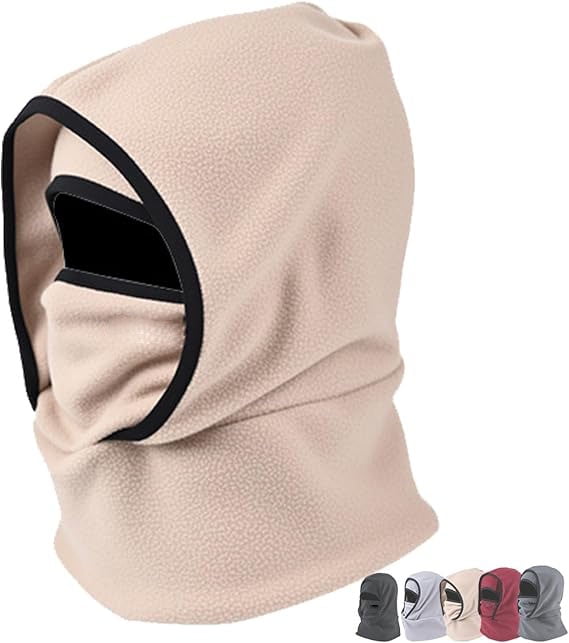 Outdoor Winter Warm Hat Neckband Integrated Cycling Ski Mask for Skiing ...