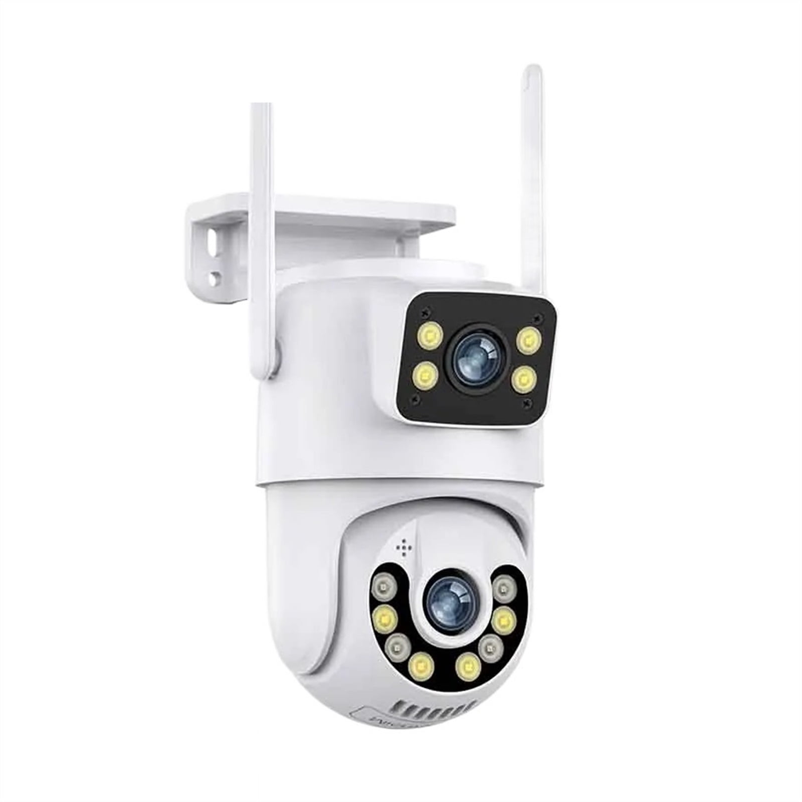 Outdoor Wireless Security IP Camera 4K 8MP HD Dual Lens External PTZ ...
