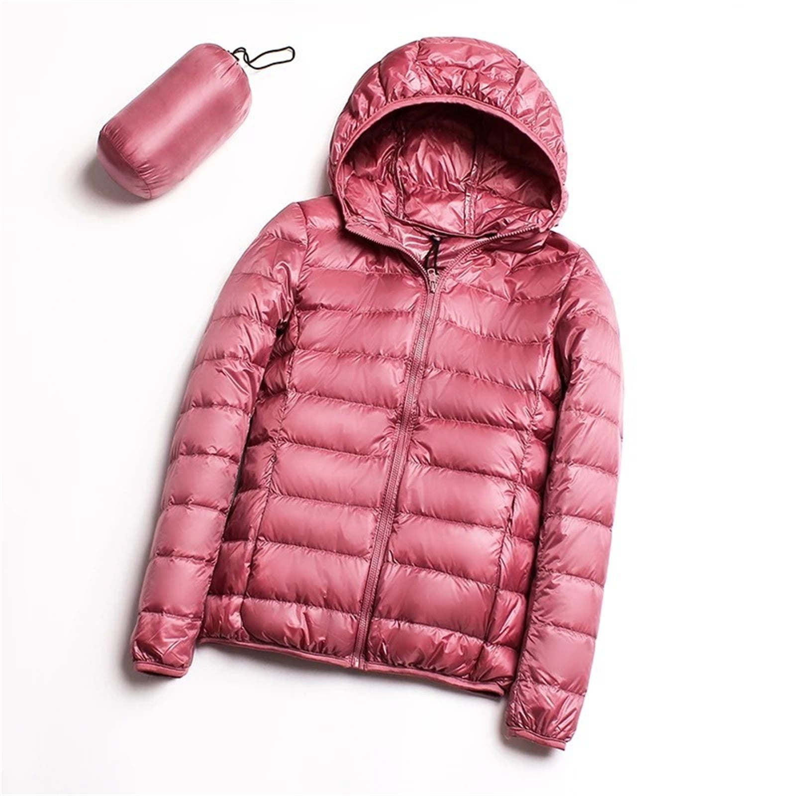 Outdoor Women’s Lightweight Packable Puffer Winter Jacket Insulated ...