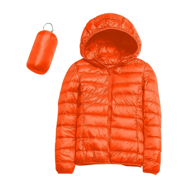 Outdoor Women’s Lightweight Packable Puffer Winter Jacket Insulated ...