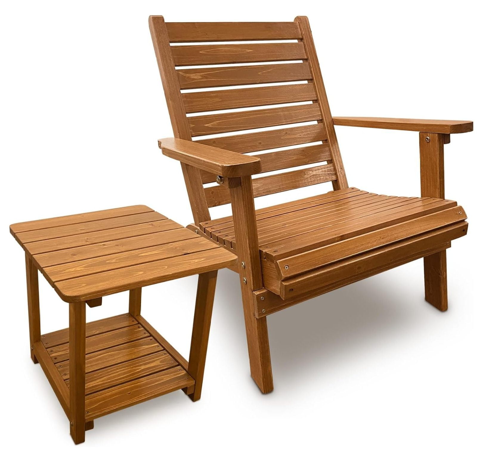 Outdoor Wooden Chair, Century Design, Comfortable Reclining, High ...