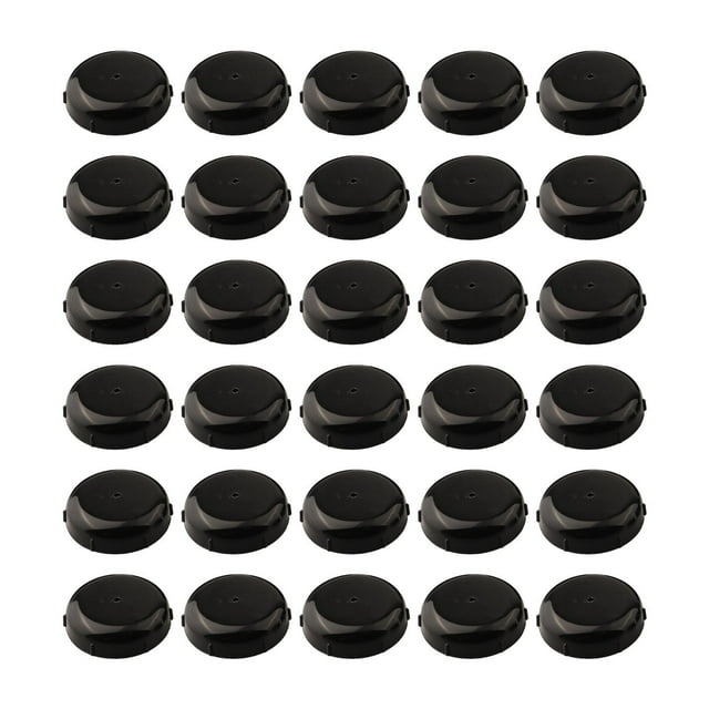 Outdoor Wrought Iron Patio Furniture Feet Caps 30 Pack Round Plastic ...