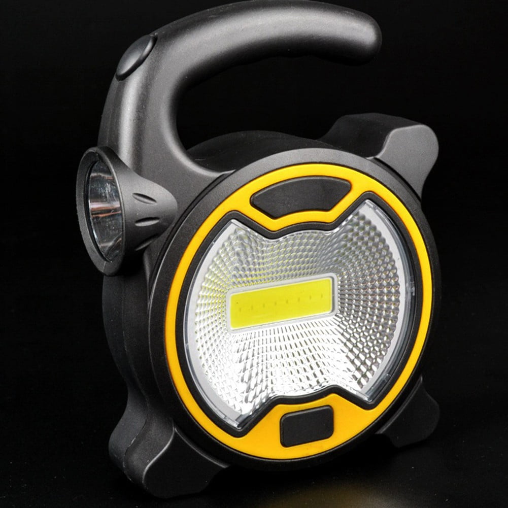 Outdoor Xpe For-Emergency Portable Cob Flashlight Double Headed ...