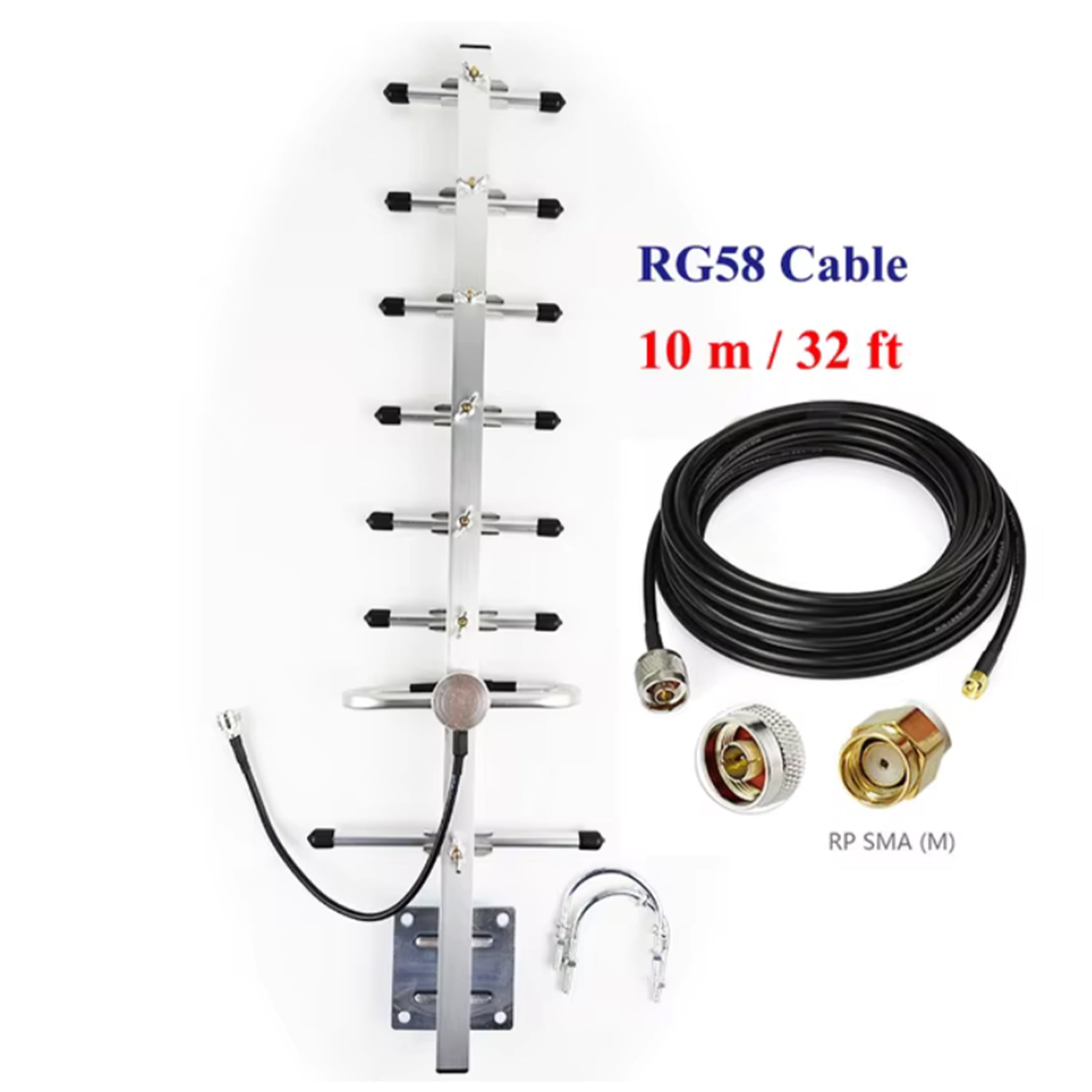 Outdoor Yagi 915mhz lora Antenna 10 dbi Helium Antenna for Lora Miner ...