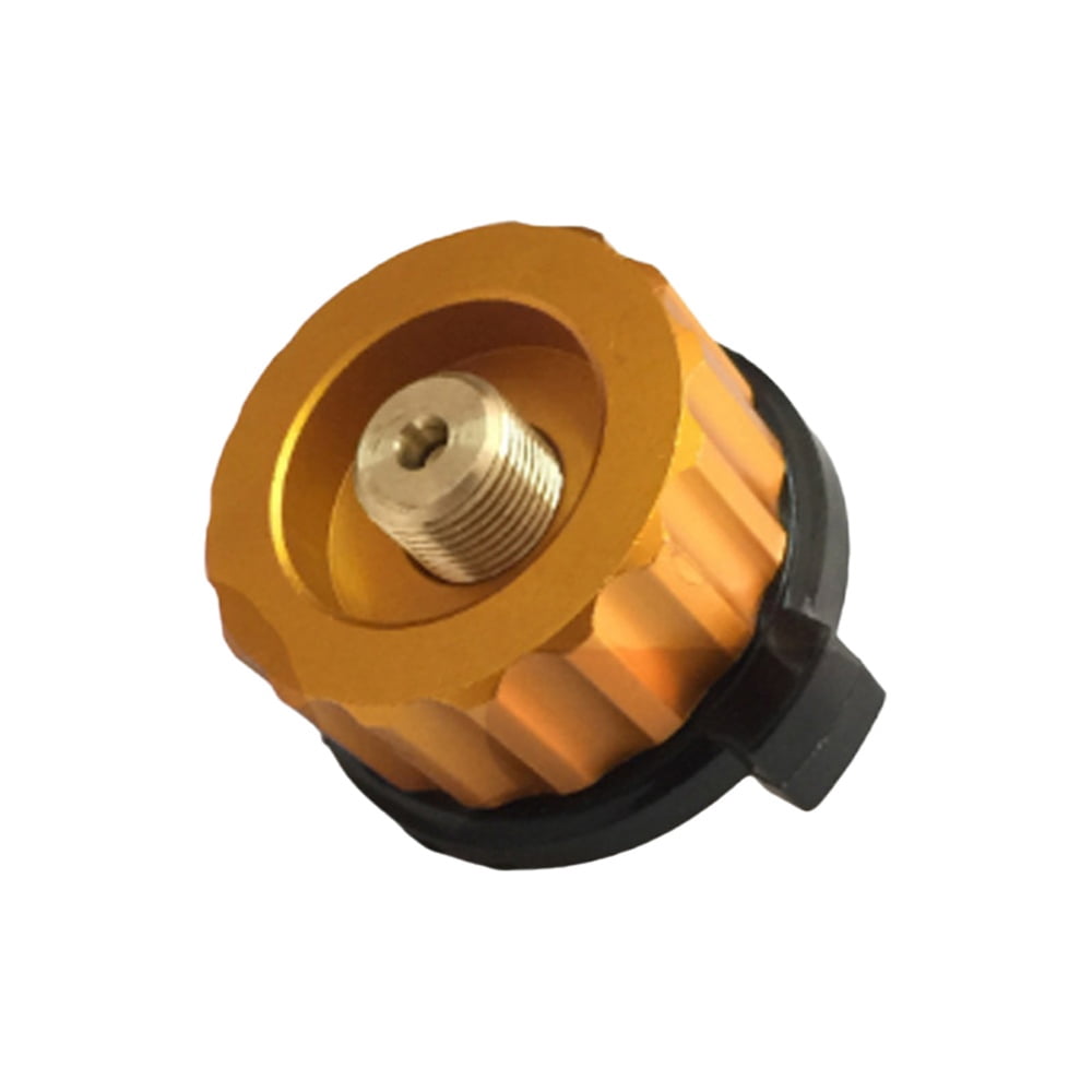 Outdoor camping portable long gas tank conversion head mini gas stove ...