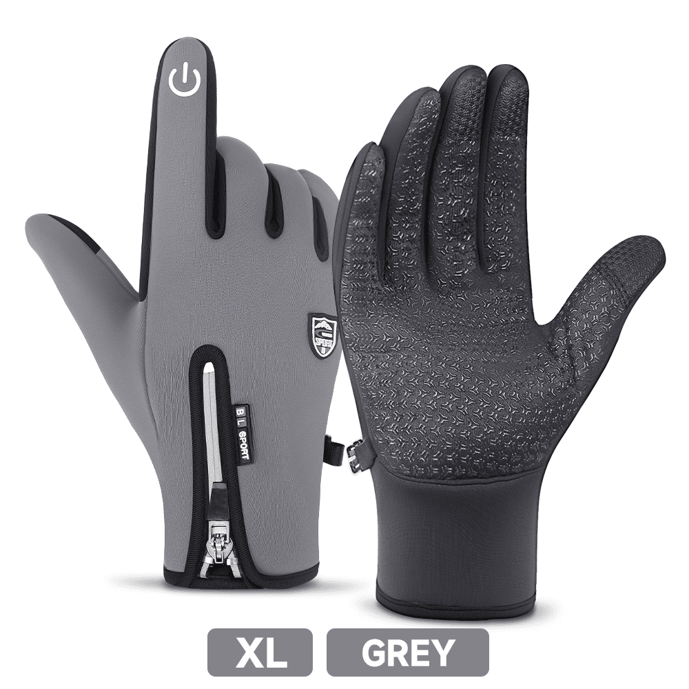 BYXAS Outdoor Cold and Windproof Sports Gloves, Cold Touch Screen Anti ...