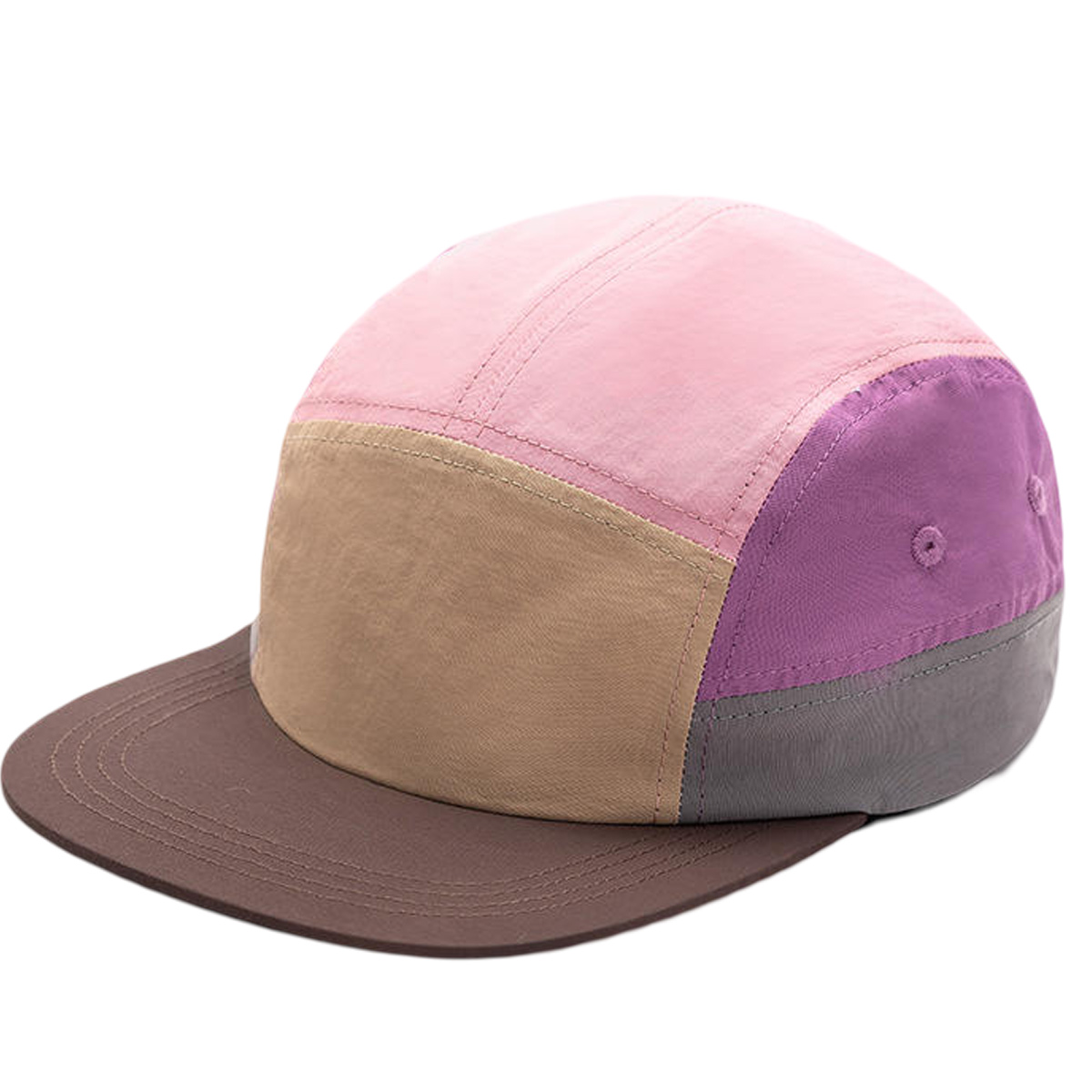 Outdoor colour blocking cap big head circumference lightweight casual ...