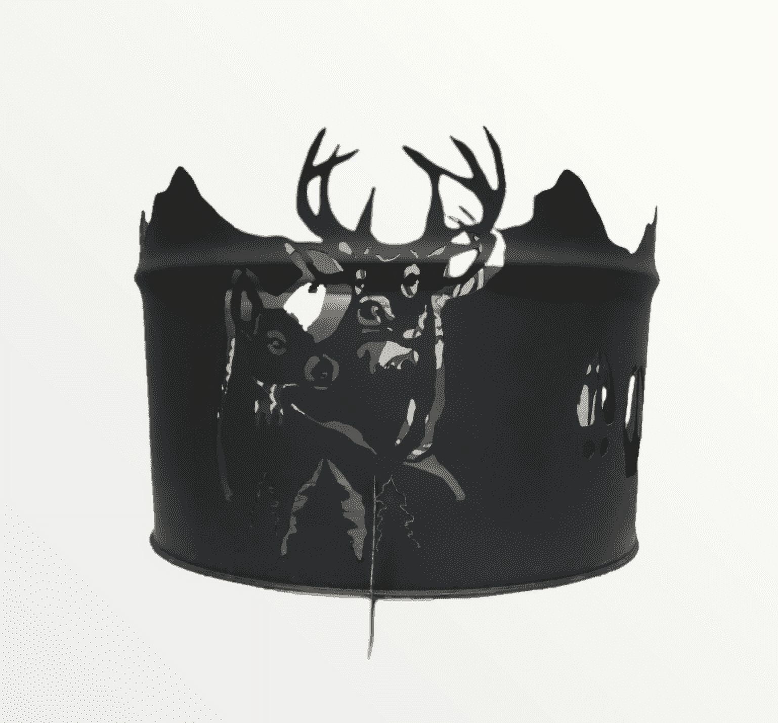 Outdoor fire pit deer - Walmart.com
