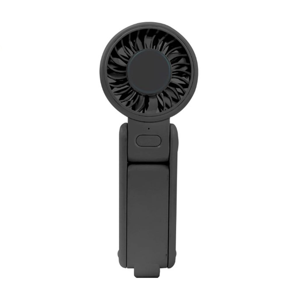 Outdoor handheld fan high speed small fan changeable double folding USB ...