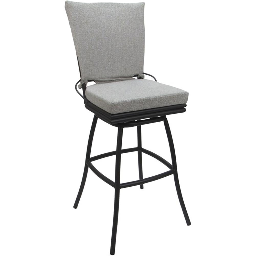 Outdoor or Indoor Extra Tall 34" Bar Stool Ofir without Arms - White ...