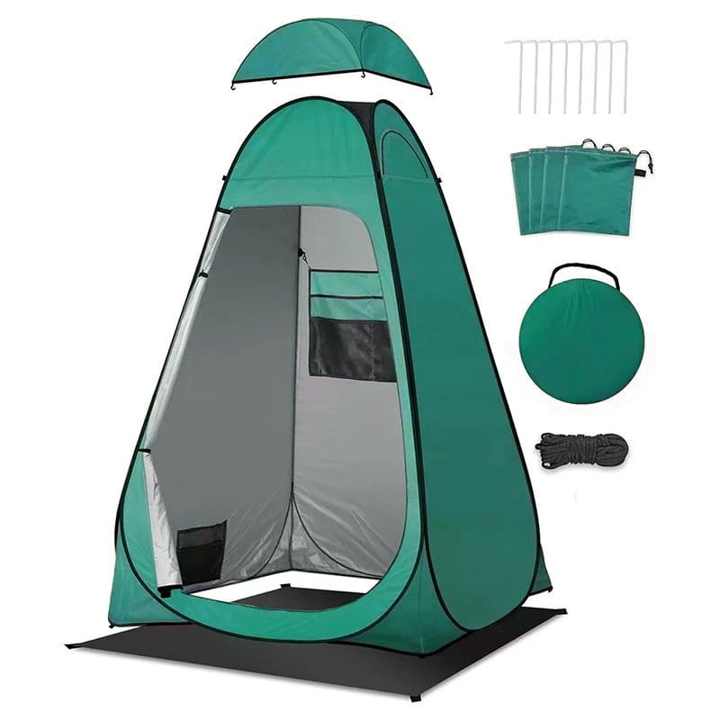 Outdoor shower tent changing room Portable camping sunshade canopy ...