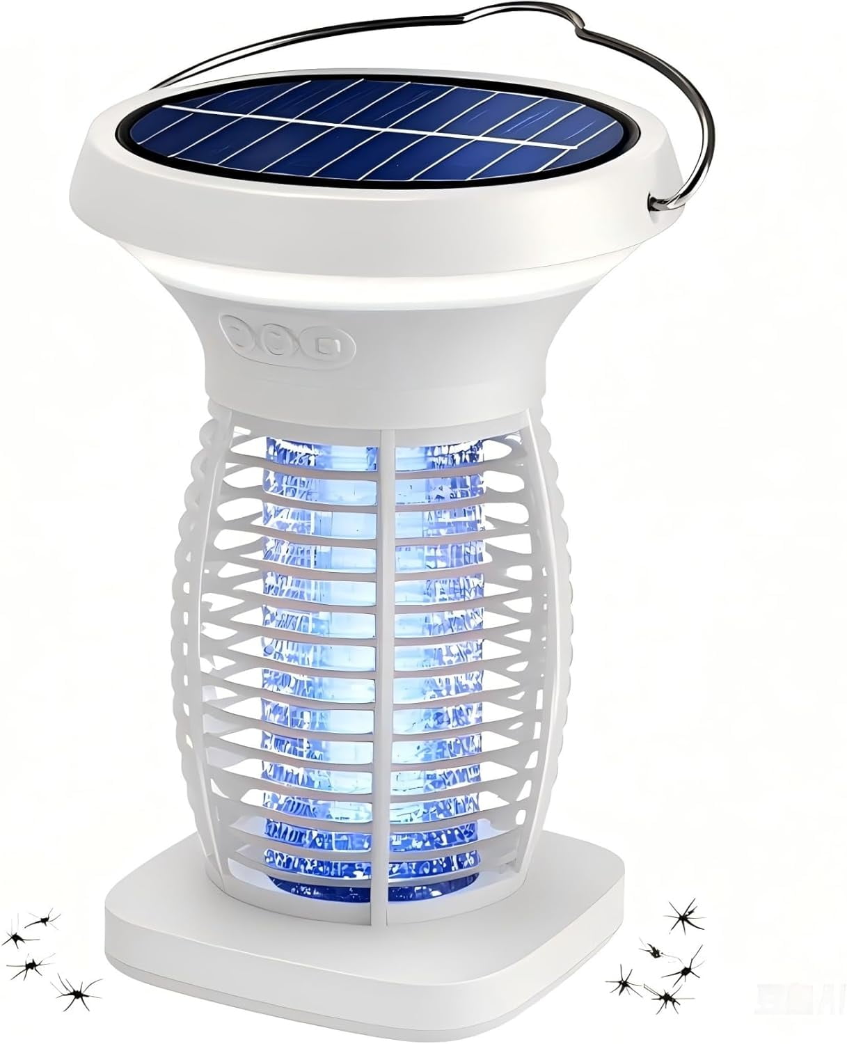 Outdoor solar-powered mosquito killer, waterproof electric fly killer ...
