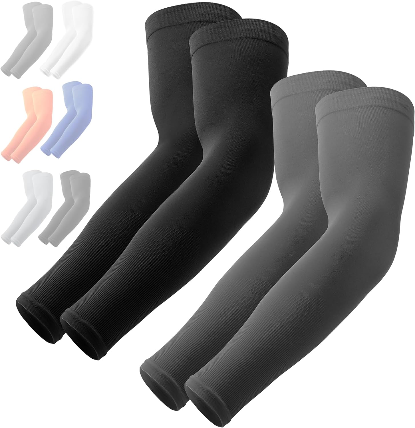The Elixir Arm Sleeves UV Protective Compression Cooler Cooling Sleeves ...