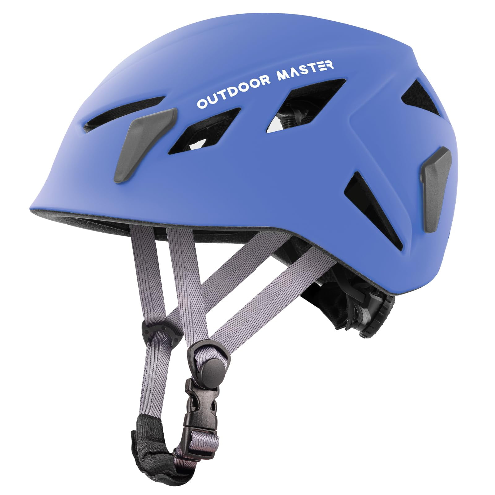OutdoorMaster Adult Rock Climbing Helmet, Lightweight Adjustable ...